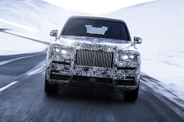 CULLINAN, THE NEW HIGH-BODIED VEHICLE FROM ROLLS-ROYCE UNVEILED ...