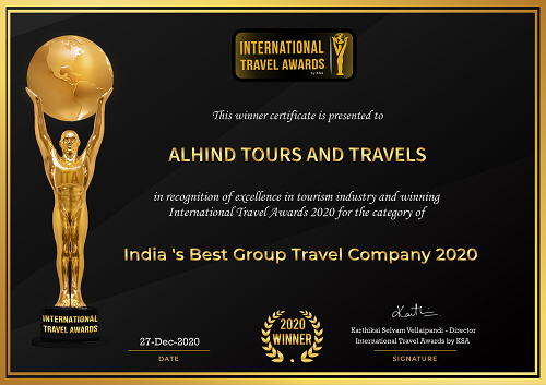 Alhind Tours and Travels Awarded India's Best Group Travel Company 2020 ...