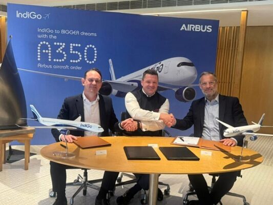 IndiGo Takes Flight into the Wide-Body Era with 30 Firm Airbus A350-900 ...