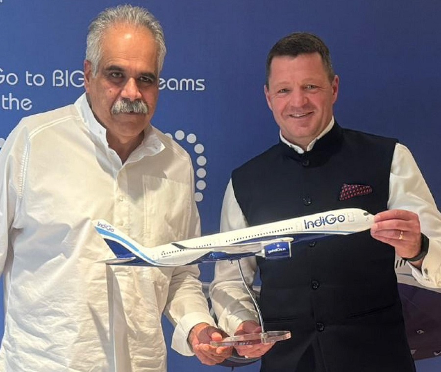 Indigo Takes Flight Into The Wide Body Era With 30 Firm Airbus A350 900